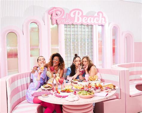 A Gloriously Pink Beach Bottomless Brunch Is Coming