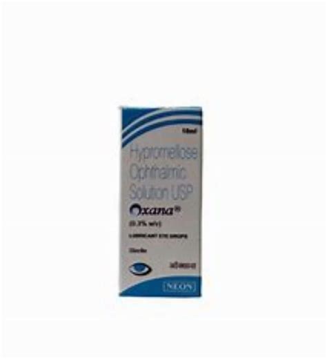 Oxana Eye Drop Hydroxypropylmethylcellulose 03 Wv 10 Ml At ₹ 150