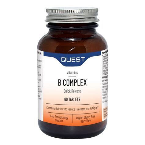 Quest B Complex Quick Release 60 Tablets