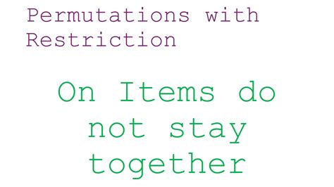 permutation with restriction 2 pptx
