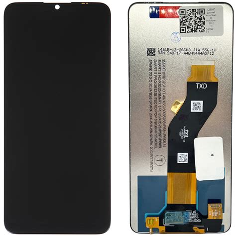 Дисплей Tecno Spark Go 2024 Bg6 Spark 20 у зборі із сенсором Black Id 2204413381 ціна 799