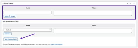 custom fields on products documentation woocommerce