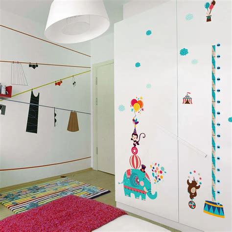 Brigade Kang Sk9188 слон цирк наклейки для измерения роста мультфильм наклейки на стену Детская
