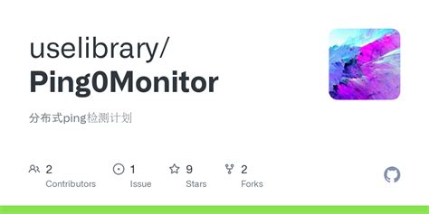 Github Uselibrary Ping Monitor Ping