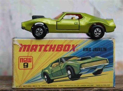 1970s Vintage Matchbox Amx Javelin