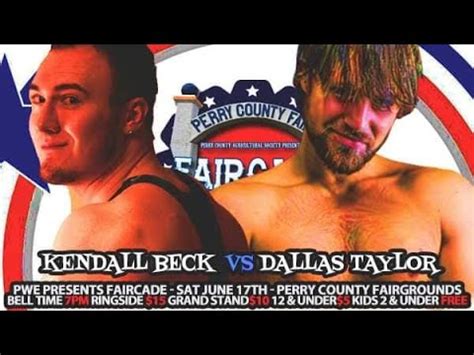 Pwe Faircade Dallas Taylor Vs Kendall Beck June 17th 2023 Full