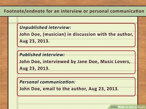 4 Easy Ways To Cite A Quote With Pictures Wikihow