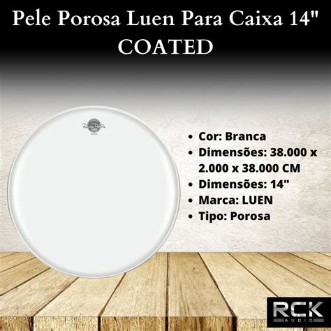 Pele Porosa Luen Para Caixa 14 Coated