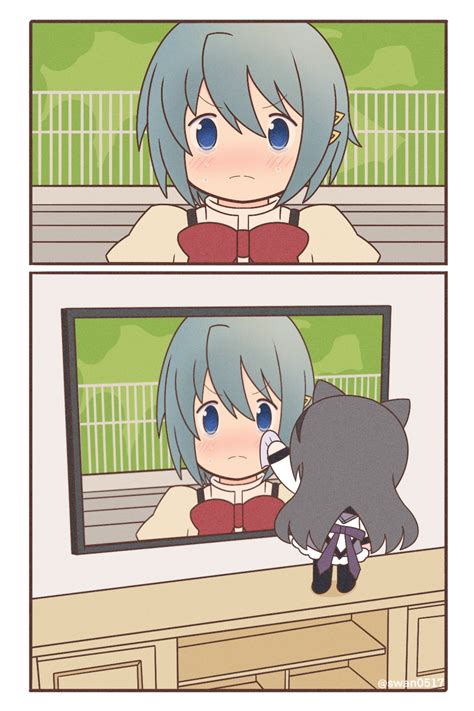 Akemi Homura And Miki Sayaka Mahou Shoujo Madoka Magica Drawn By Yuno Danbooru