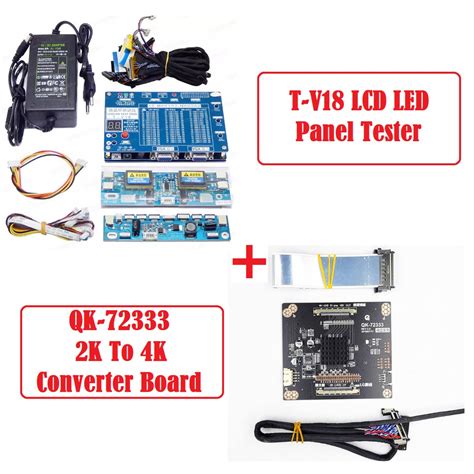 READY STOCK LED LCD Screen Tester Tool Kit Support Laptop Monitor Screen From