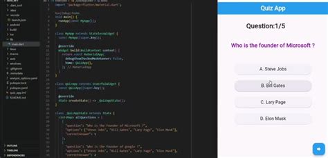 Pooja Patil On Linkedin Quizapp Flutter Applicationdevelopment Mobiledevelopment Dart Coding