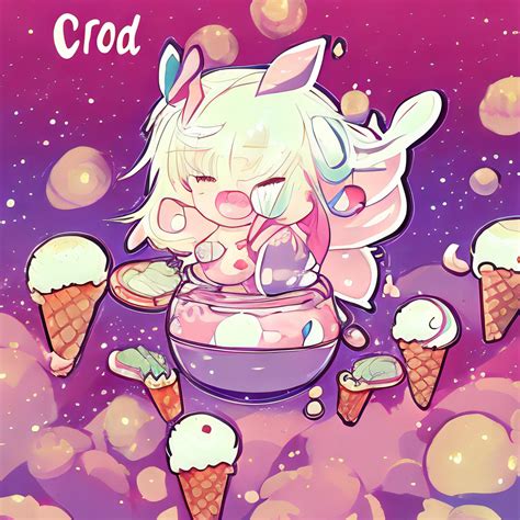 Dreamup Creation Chibi Ice Cream Girl By Artsycinnamonglaze On Deviantart