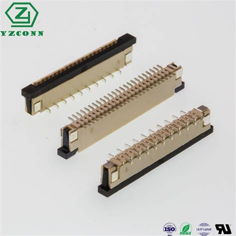 0 5mm Pitch 40 Pin Flip Type Fpc Ffc Connector China Fpc Header And Fpc
