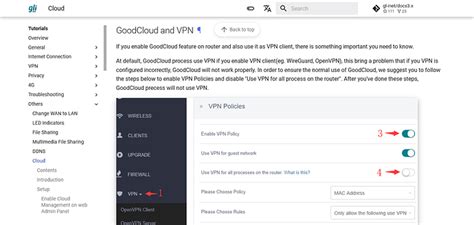 Cannot Access Device Admin Panel Through GoodCloud Cloud Services GL INet
