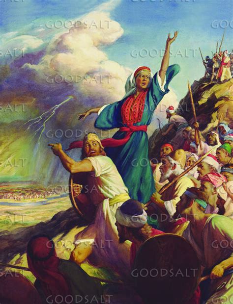 Deborah Bible Art A Judge Or Not A Judge Deborahs Story Unlocking