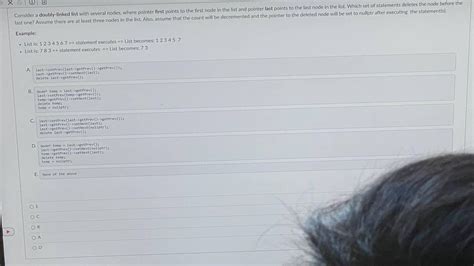 Solved X Consider A Doubly Linked List With Several Nodes