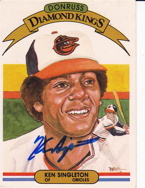 O No Another Orioles Blog Ttm Success Ken Singleton