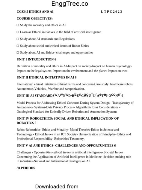 Ccs345 Ethics And Ai Lecture Notes 1 Pdf Artificial Intelligence