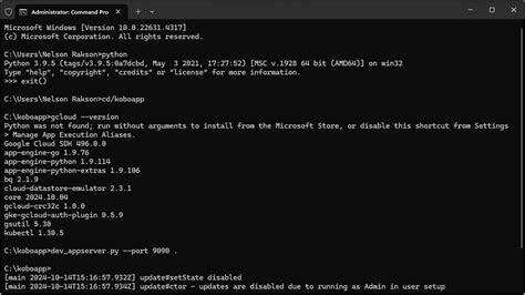 Php Gcloud Local Server Setup Devappserverpy Stack Overflow