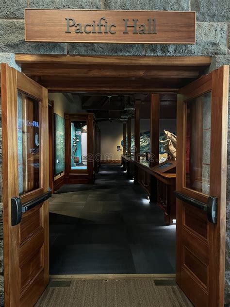 Pacific Hall At The Bishop Museum In Honolulu On Oahu In Hawaii