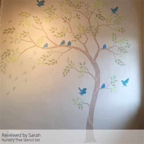 Daisy Border Stencil Free Pandp Reusable Wall Stencils At The Stencil