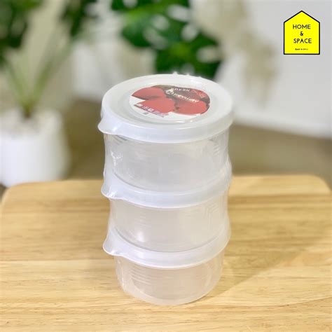 กระปุกทรงกลม ขนาด 100 Ml แพ็ค 3 ใบ รุ่น Ps 0221 Shopee Thailand