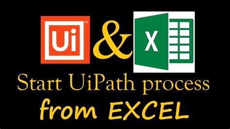 Excel Trigger Uipath Robots Post Vba Script Excel Vba Youtube