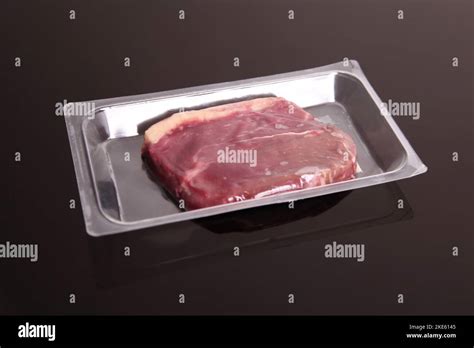 Aberdeen Angus Beef Rump Steak In Plastic Packet Vacuum Sealed From