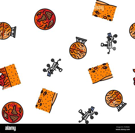 Seamless Texture Surface Mars Cut Out Stock Images And Pictures Alamy