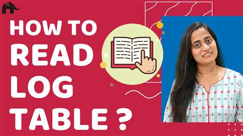 how to use log table book find log and antilog youtube