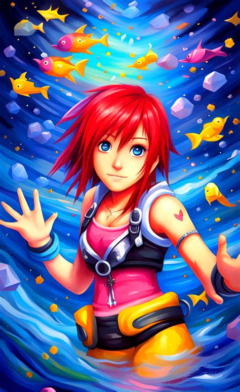 Kingdom Hearts Kairi By Murloc1989 On Deviantart