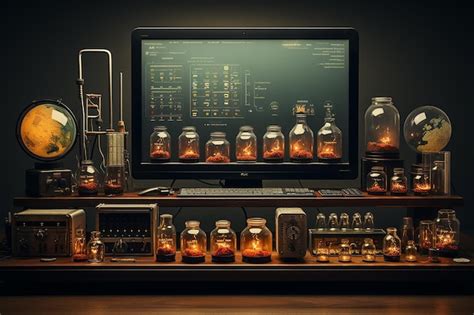 Premium Photo Illustration Evolution Of User Interface