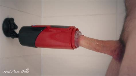 My Husband Trying Sohimi 360 Rotation Thrusting Male Masturbator And It