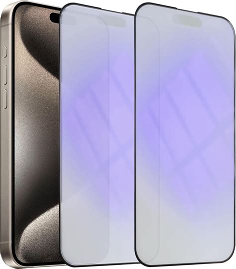 Glass M Anti Blue Light Screen Protector For Iphone 15 Pro