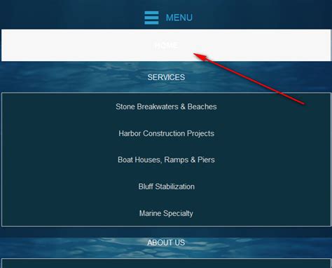 Responsive Menu Background Color On Phones Billionanswers