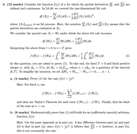 solved are 3 12 marks consider the function f x of x for