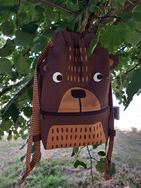 The Great Outdoors Bear Backpack Nicola Foreman Quilts