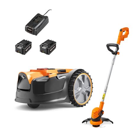 Buy Lawnmaster Vbrm16 Ocumow™ Drop And Mow Robot Lawnmower And Cordless