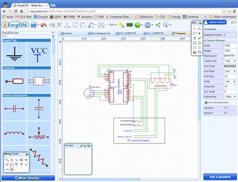 Damon S Random Ramblings EasyEDA Circuit Diagram For Makers Hobbyists