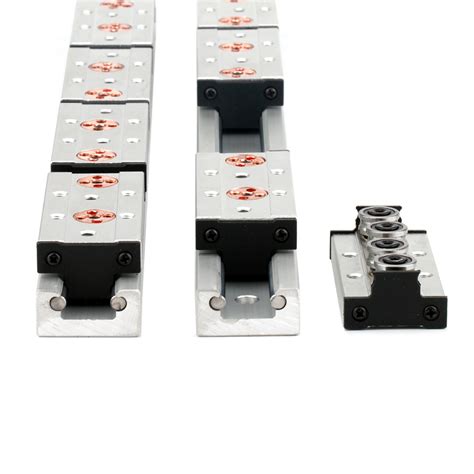 Sg Type Silvery Built In Double Axis Linear Guide Rail Sgr10 With Sgb 3 Sgb 4 Sgb 5 Wheels
