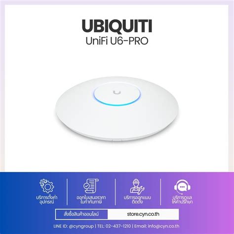 Ubiquiti Unifi U6 Pro Wi Fi 6 Access Point Store Cyn จำหน่ายอุปกรณ์