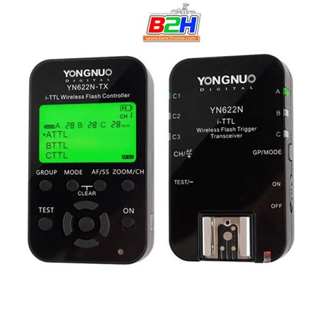 Yongnuo Yn622 Kit Wireless E Ttl Trigger With Led Screen For Nikon Canon ประกันศูนย์ในไทย 1 ปี