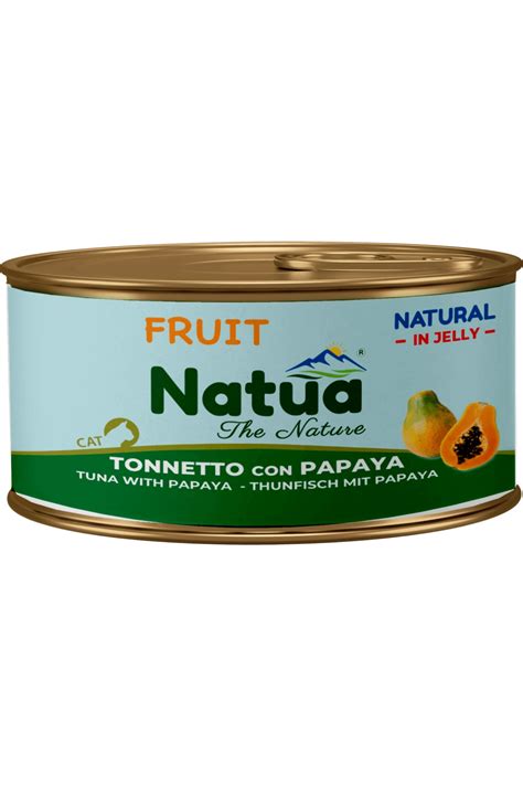 Natua Fruit Tuna And Papaya In Jelly филенца риба тон в желе