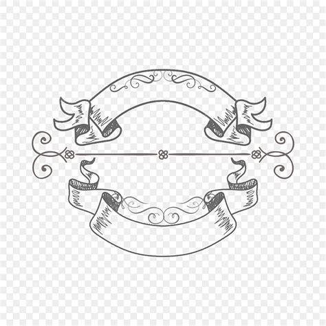 검은 선 그리기 손으로 그려진 된 테두리 일러스트 장식 요소 까만색 선묘 손잡다 Png 일러스트 및 Psd 이미지 무료 다운로드 Pngtree