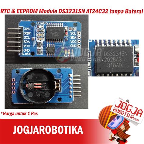 Jual Rtc And Eeprom Module Ds3231 Ds3231sn At24c32 Without Battery Shopee Indonesia