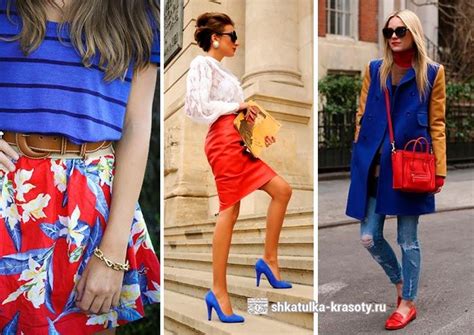 Сочетание цветов в одежде КРАСНЫЙ 320 фото Шкатулка красоты Одежда Наряды Модные стили