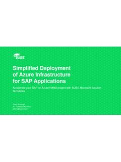Simplified Deployment Of Azure Infrastructure For Sap Simplified Deployment Of Azure