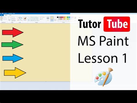 Learn MS Paint Tutorial Lesson Interface Mind Luster