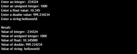 Printf And Scanf Functions In C Programming Examples