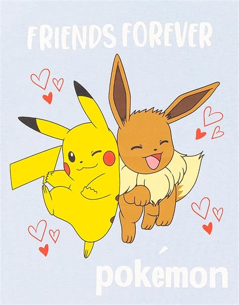 Pokemon Pikachu And Eevee Friends
